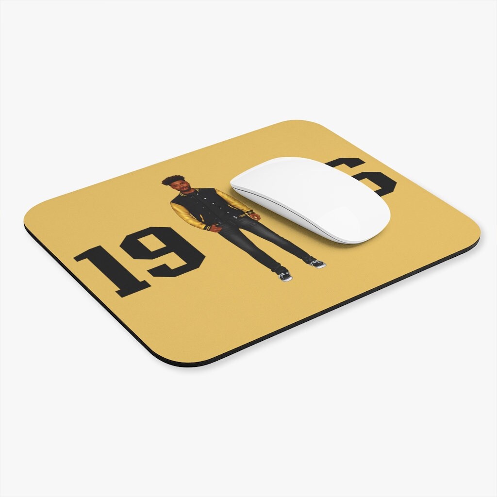 Personalized Black and Gold Mouse Pad, Mousepad Inspired by Alpha Phi ...