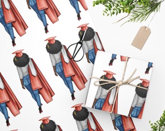 Wrapping Paper Graduation - Etsy