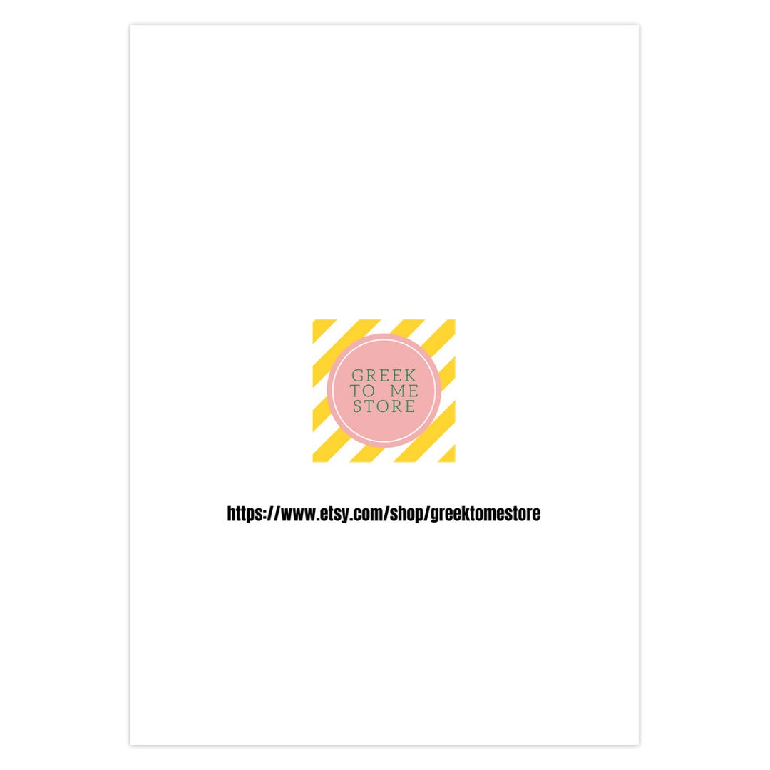 1911 Fraternity Graduation Card Congratulations Frat Omega - Etsy