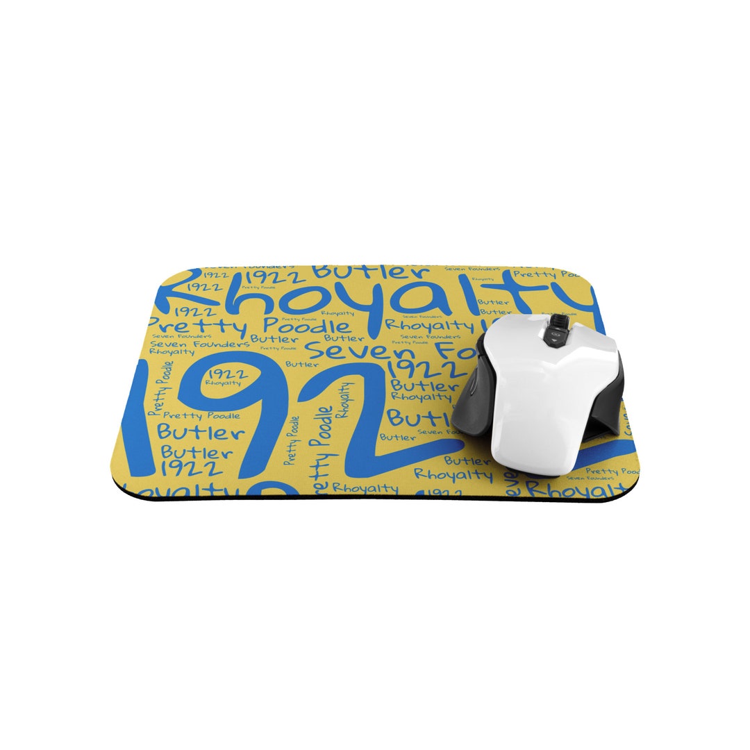 Sigma Gamma Rho Mouse Pad: Blue & Gold Graffiti Design - Etsy