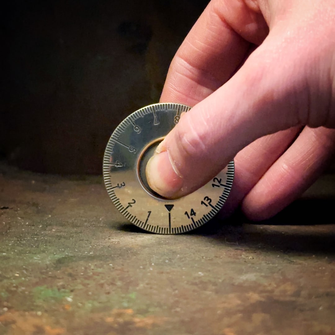 The "crichton Coin" METRIC Every Day Carry Brass Coin - Personalize ...