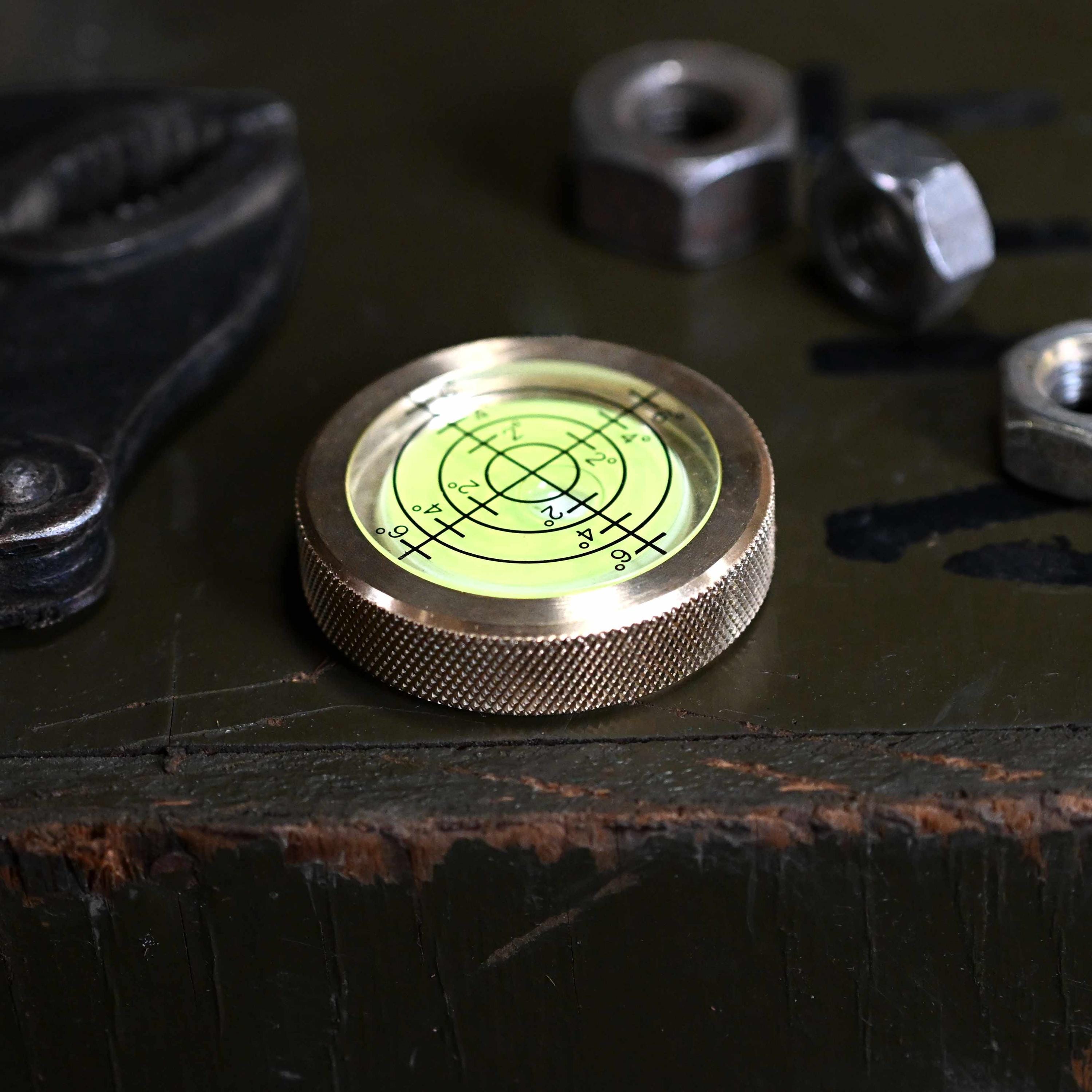 Copper EDC Spirit Level - Pocket Leveling Tool, Personalized - Etsy