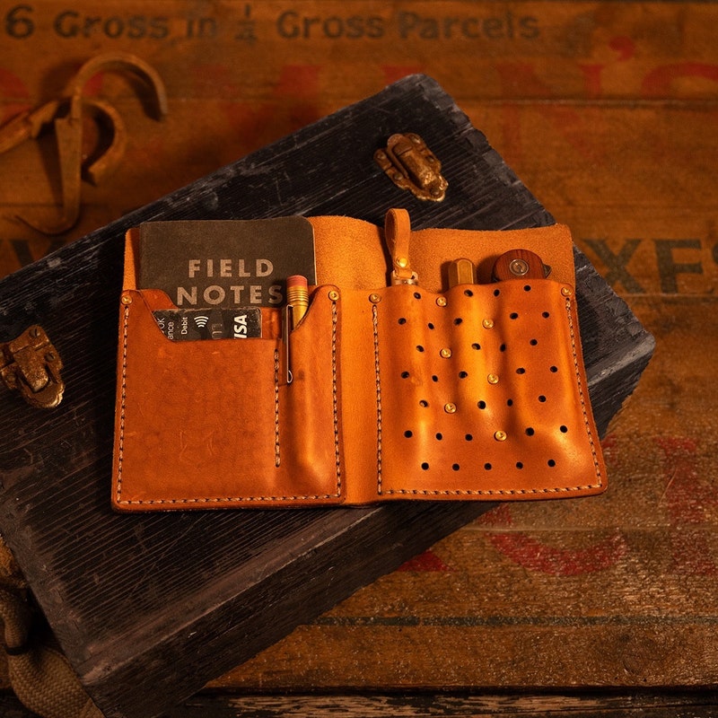 Leather Field Notes - Etsy