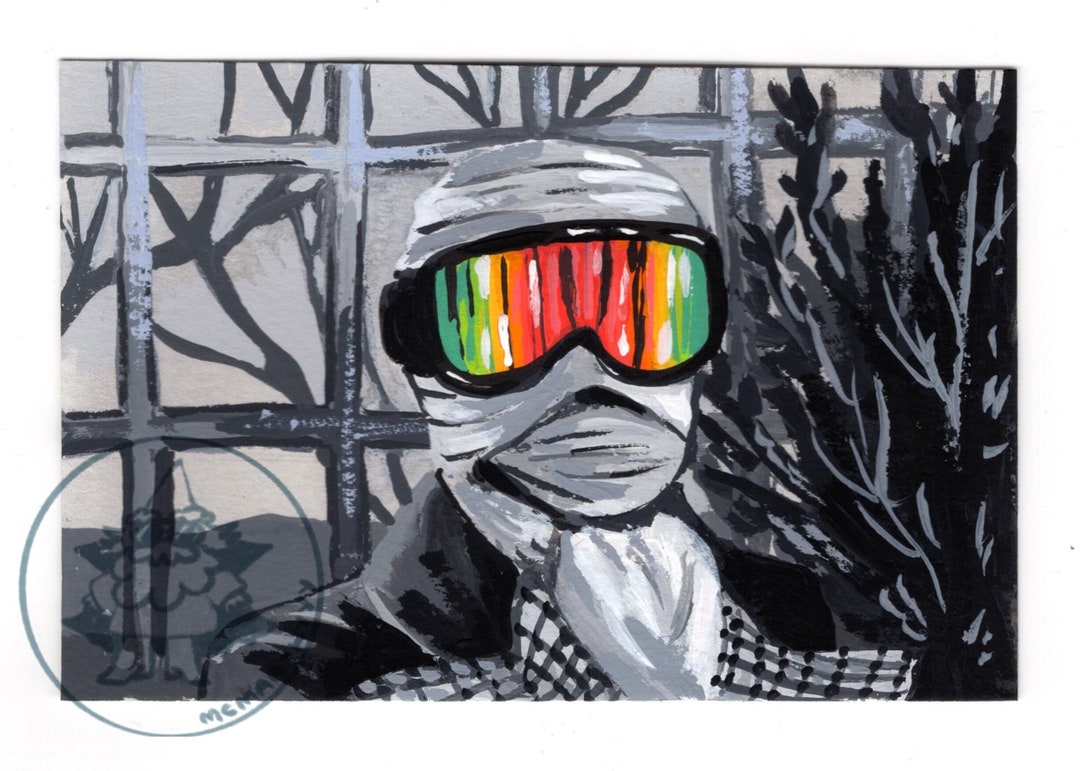 Invisible Man Original Illustration - Etsy