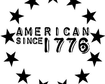 1776 Decal Sticker - Etsy