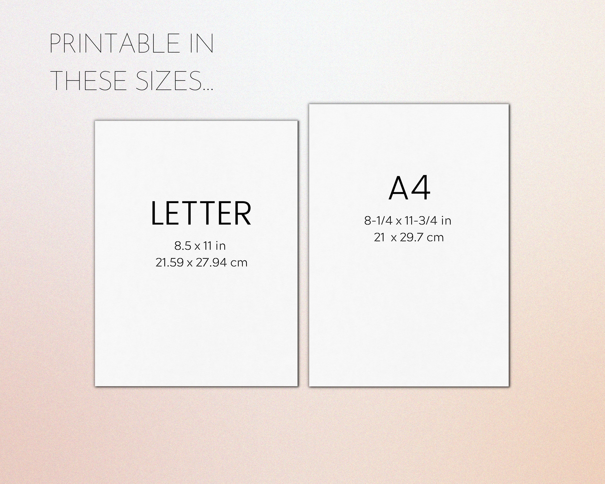 Printable 2022-2023-2024 Calendar Bundle Monthly Calendar Monthly ...