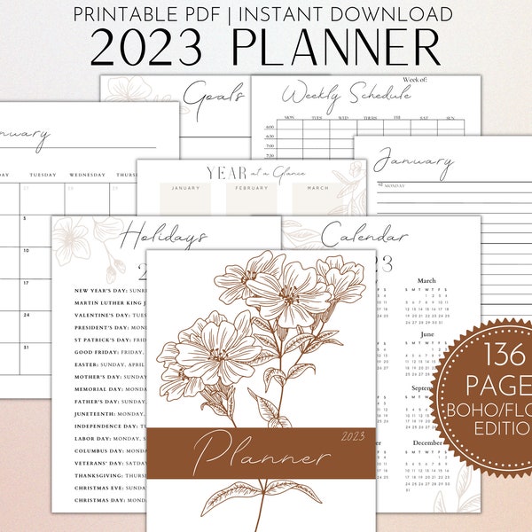 Planner Bundle - Etsy