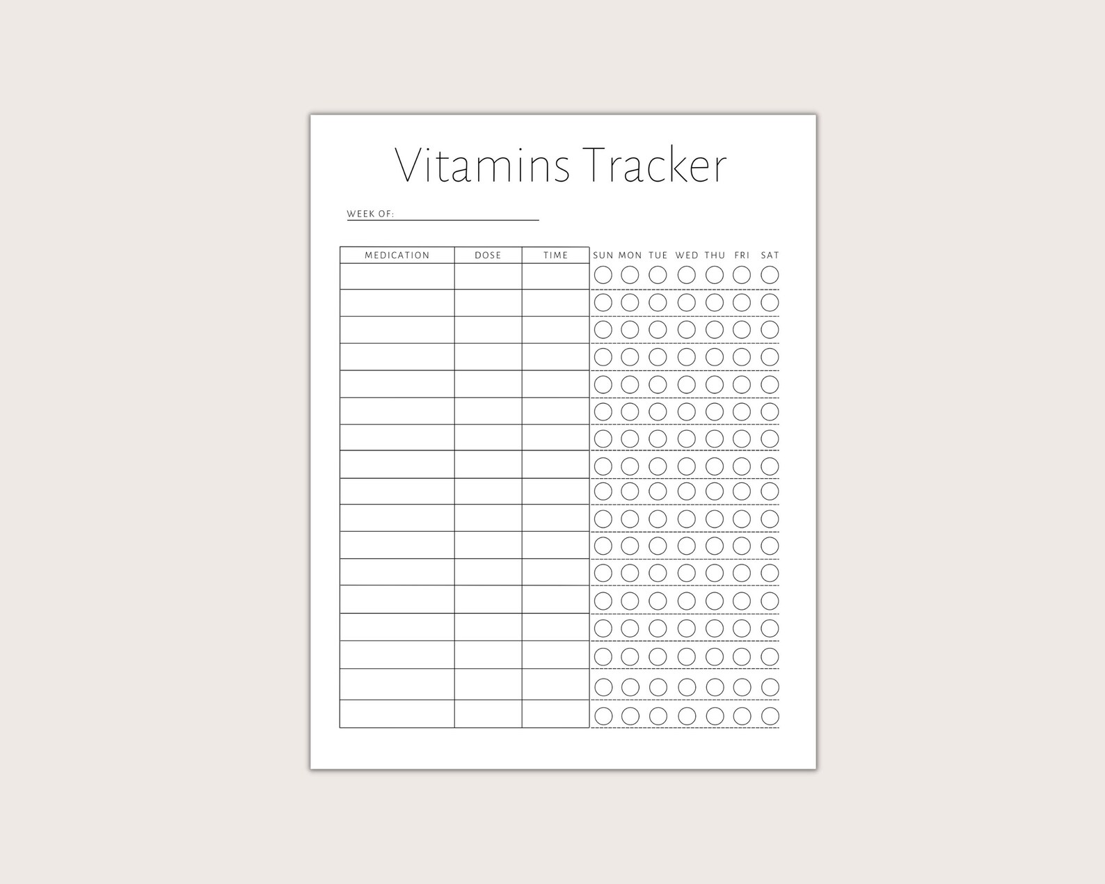 Printable Health Logs Pack Blood Pressure Log Blood Sugar - Etsy