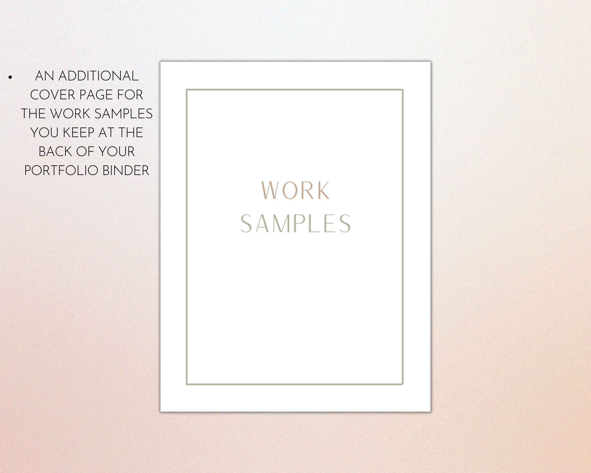 Printable Homeschool Portfolio Binder Pages Portfolio - Etsy