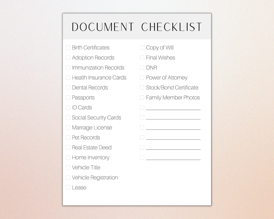 Printable Emergency Preparedness Binder Emergency - Etsy