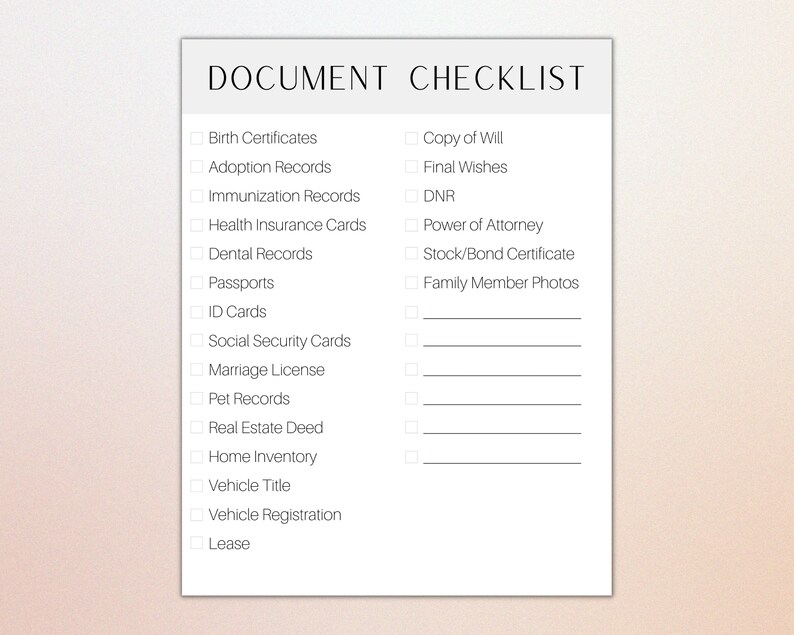 Printable Emergency Preparedness Binder Emergency - Etsy