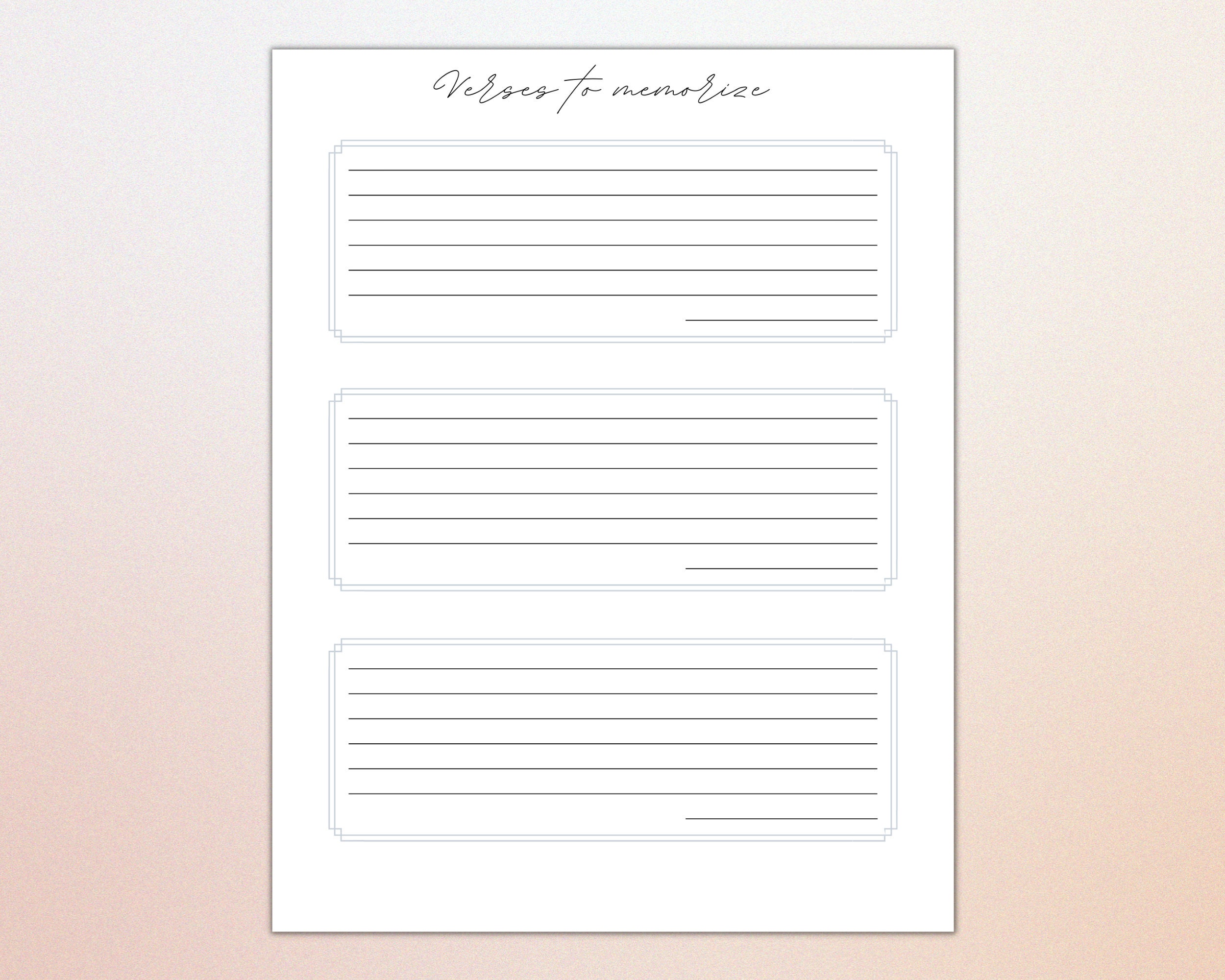 Faith Journal Printable Bible Study Sheets Sermon Notes - Etsy