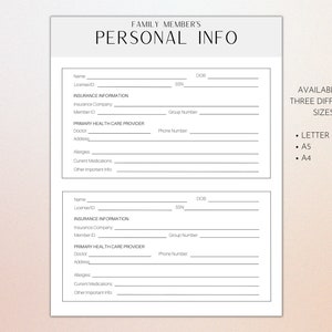 Printable Emergency Preparedness Binder Emergency Preparedness ...