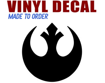 Rebel Symbol Decal | Etsy
