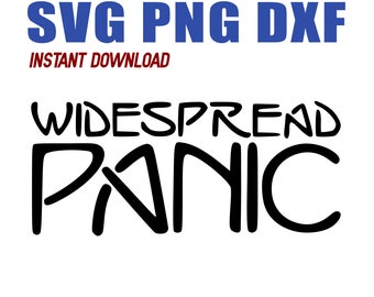 Widespread Panic Svg | Etsy