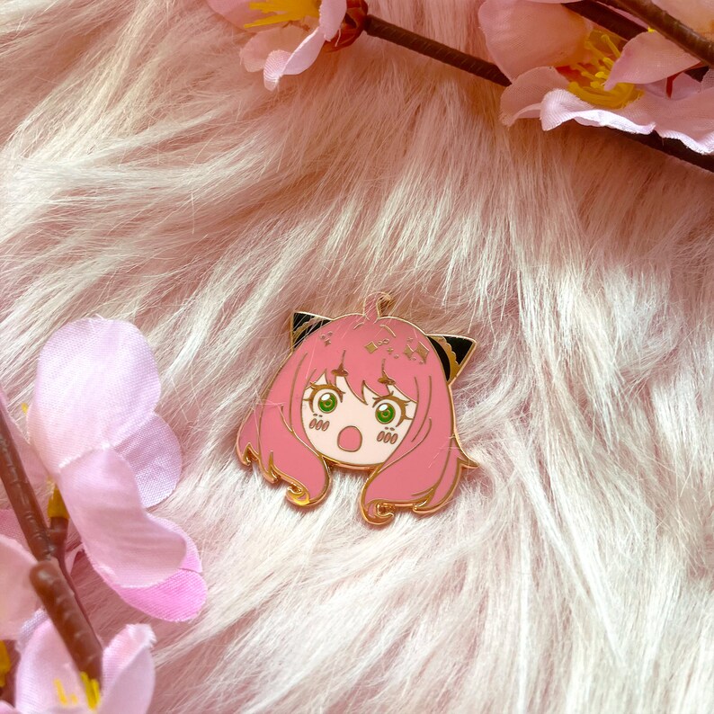 Forger Family Anya Yor Loid Chibi Enamel Pins - Etsy