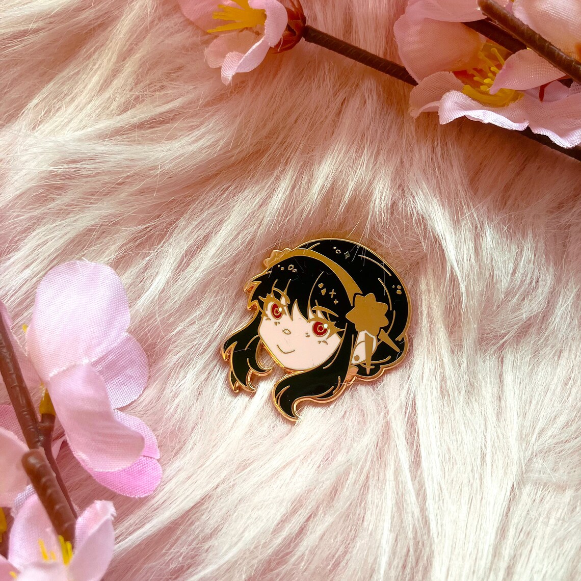 Forger Family Anya Yor Loid Chibi Enamel Pins - Etsy