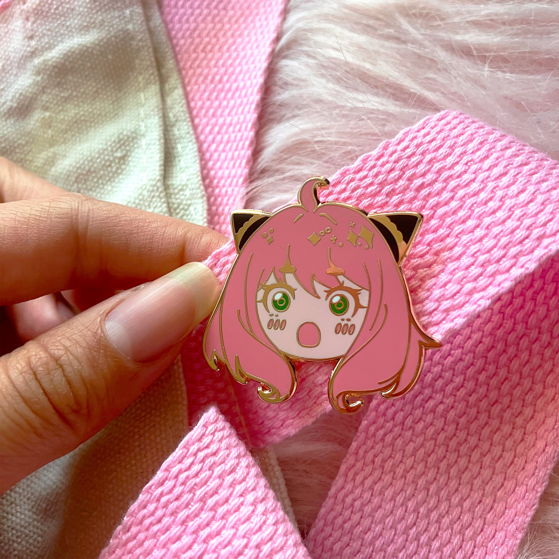 Forger Family Anya Yor Loid Chibi Enamel Pins - Etsy
