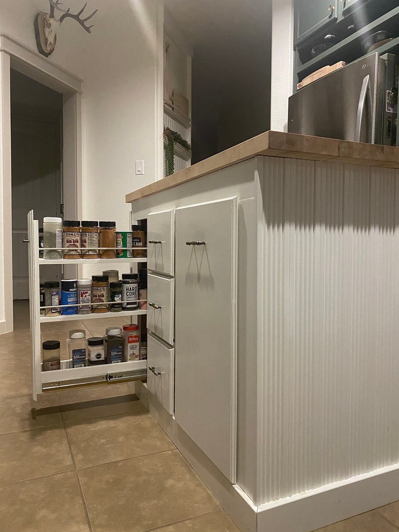 Expandable Kitchen Island Digital Woodworking Plans - Etsy