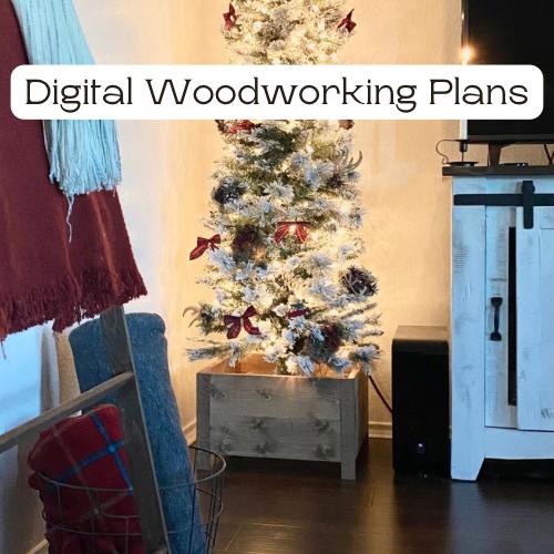 Christmas Tree Box Digital Woodworking Plans - Etsy