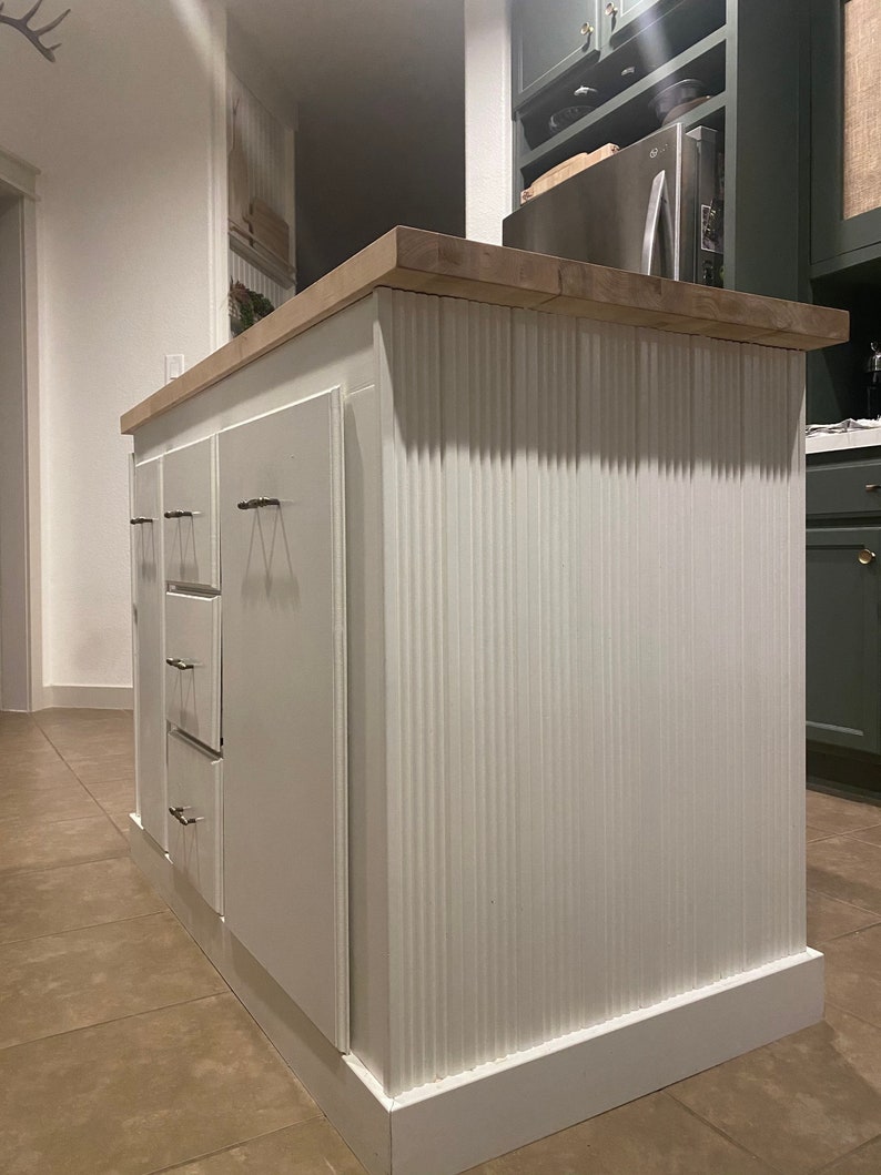 Expandable Kitchen Island Digital Woodworking Plans - Etsy