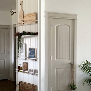 Decorative Custom Wall Rack Digital Woodworking Plans - Etsy