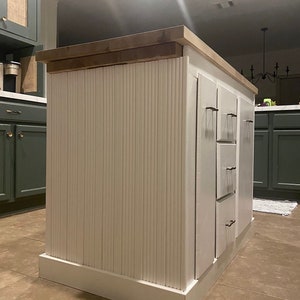 Expandable Kitchen Island Digital Woodworking Plans - Etsy