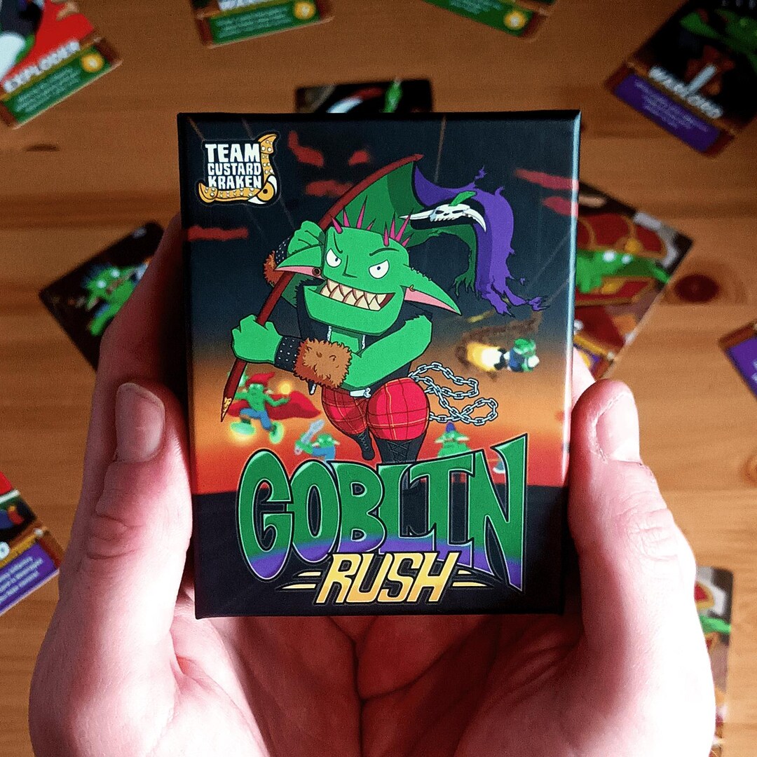 Goblin Rush - Card Game (2 Players / 5-10 Mins / Ages 10+) - Etsy UK