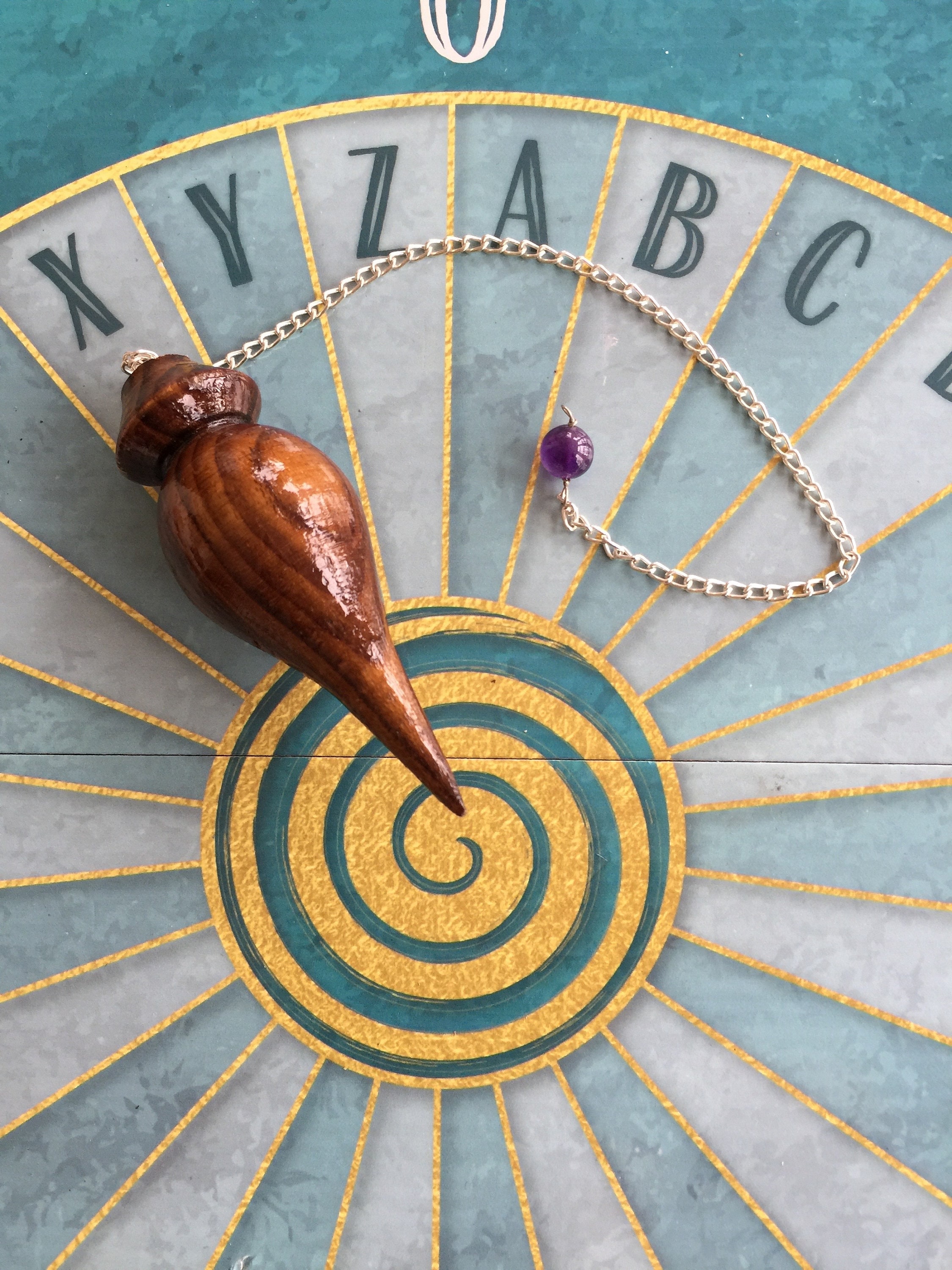 Wooden Pendulum, Handmade With Free Pendulum Board - Etsy