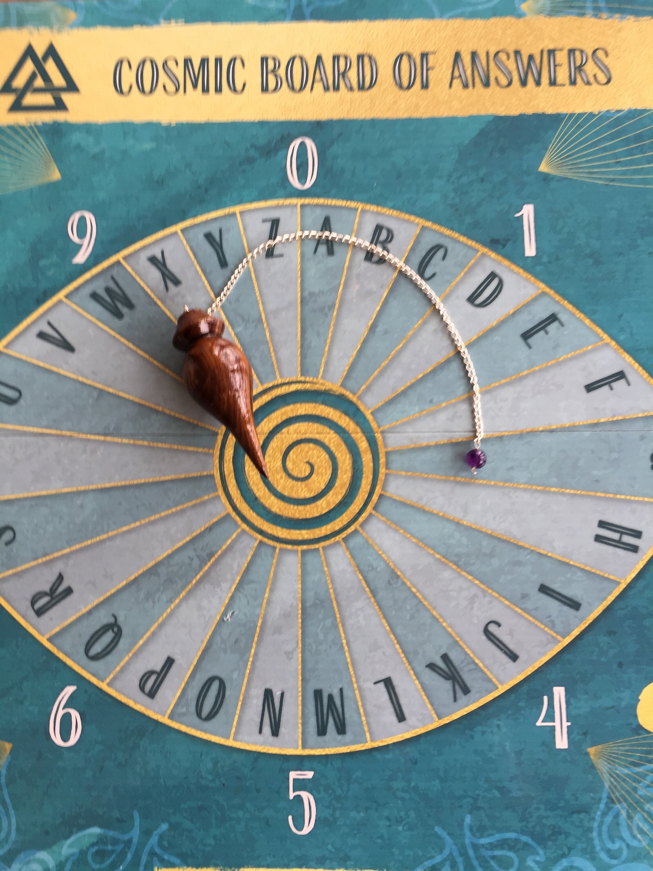 Wooden Pendulum, Handmade With Free Pendulum Board - Etsy