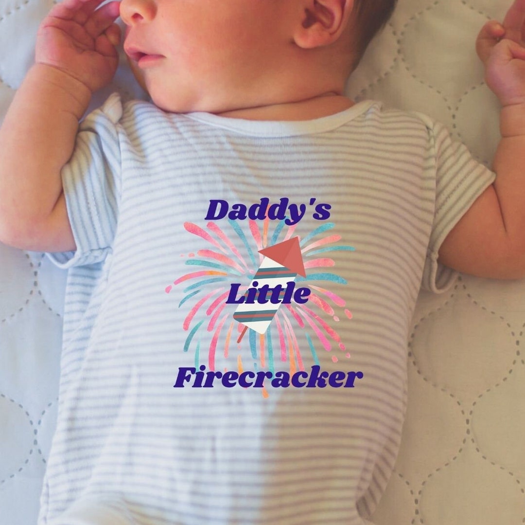Daddy's Little Firecracker - PNG Digital Download - Etsy