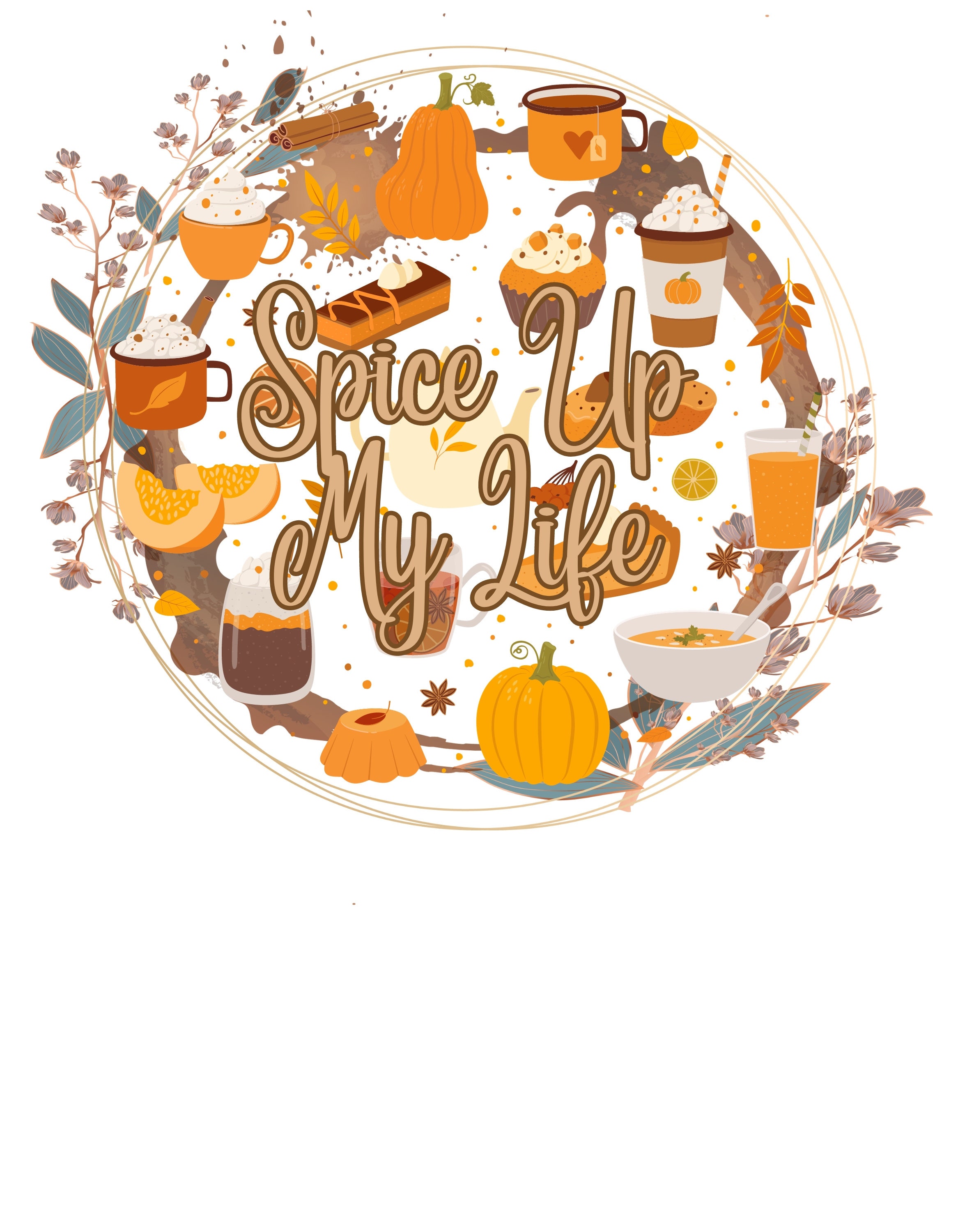 Spice up My Life - Digital PNG Sublimation for Prints - Etsy