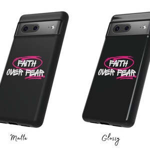Faith Over Fear Christian Phone Case Grunge Christian Cover Jesus ...