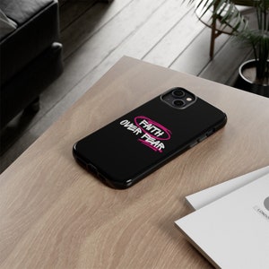 Faith Over Fear Christian Phone Case Grunge Christian Cover Jesus ...