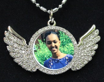 Angel Wing Photo Chain - Etsy