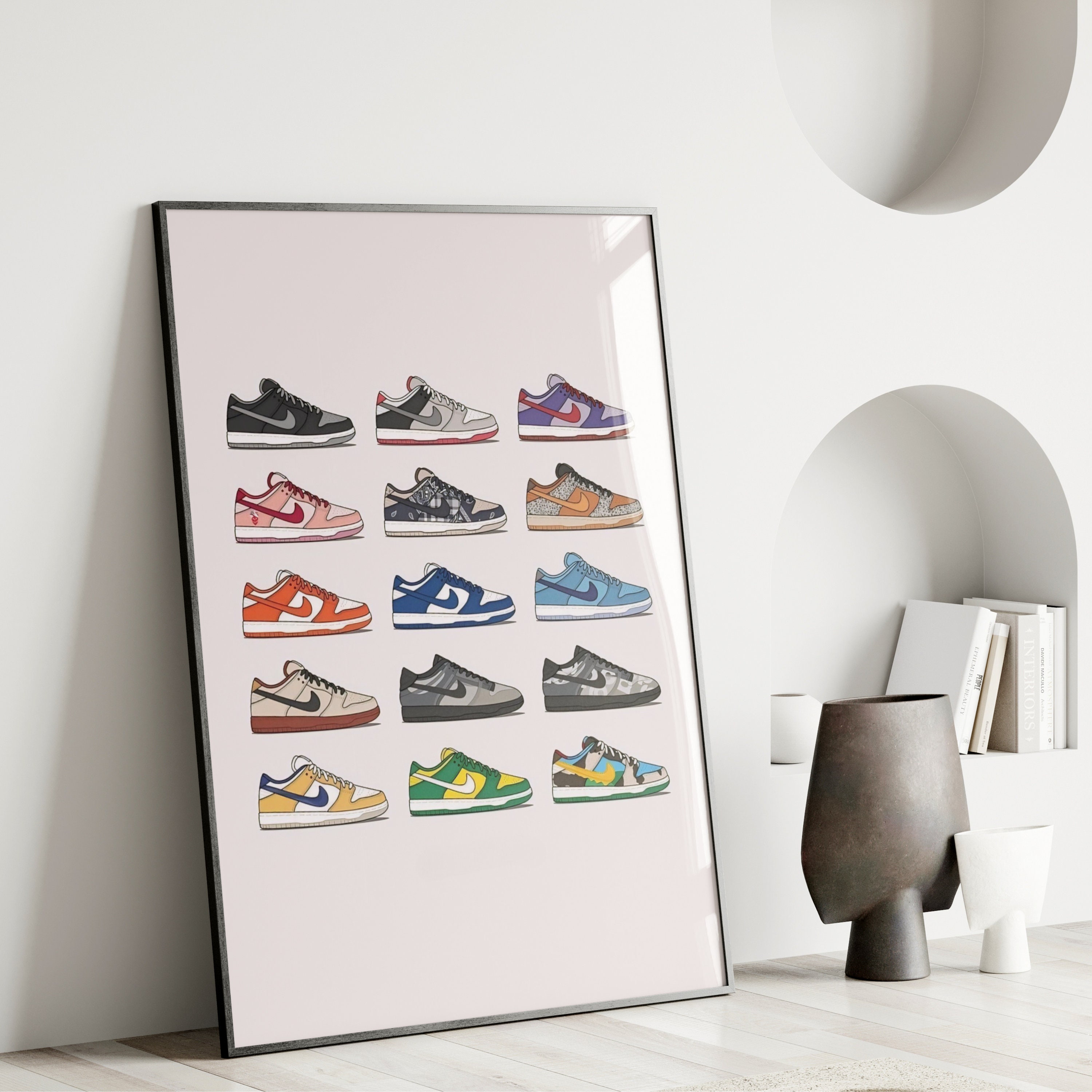 Sneaker Poster, Sneaker Prints, Sneaker Wall Art, Sneaker Decor ...