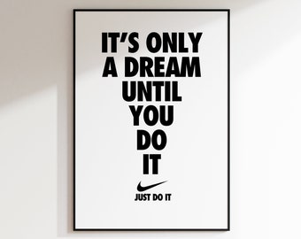 Nike Poster - Etsy