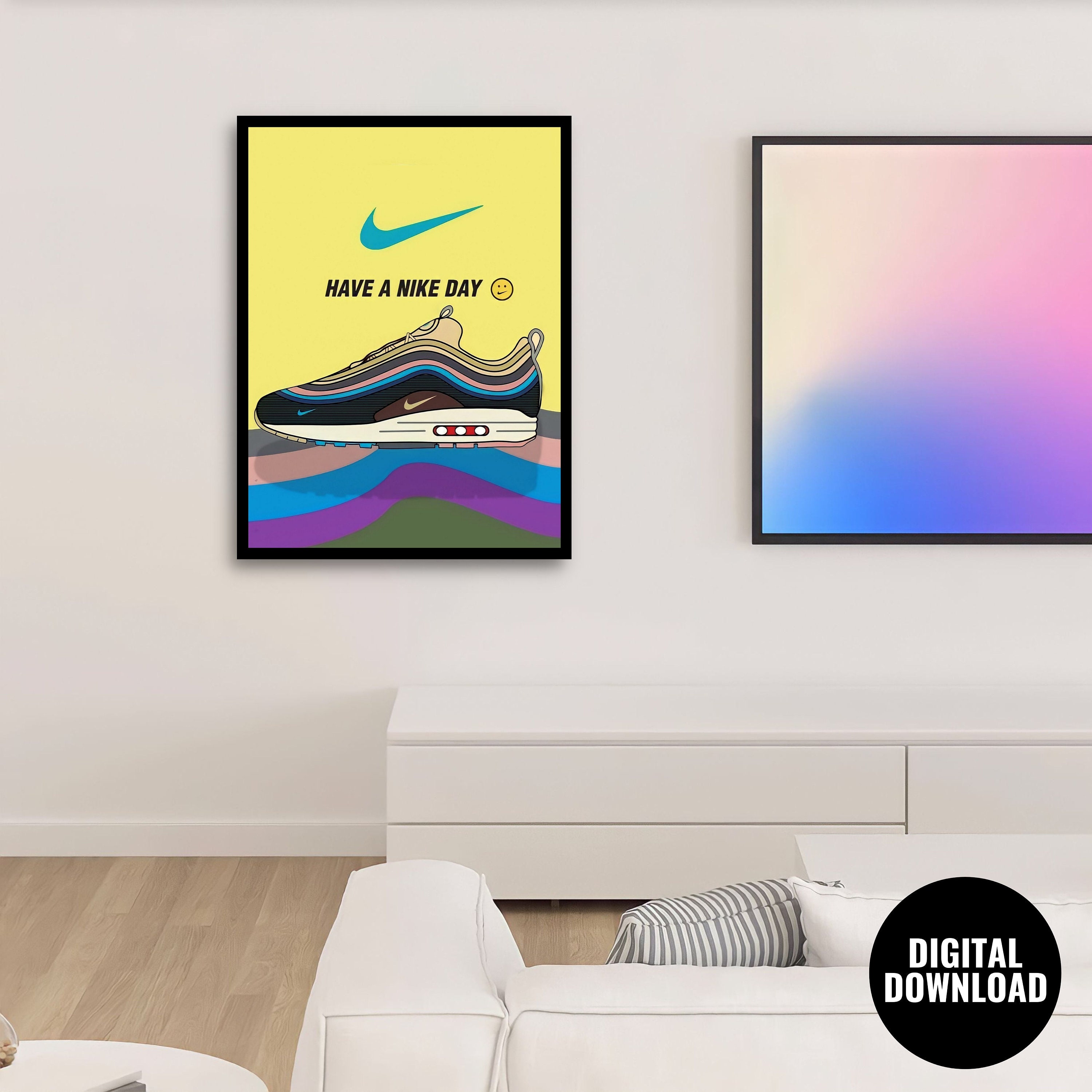 Nike Poster Trendy Poster Streetwear Wall Decor Wall Art - Etsy