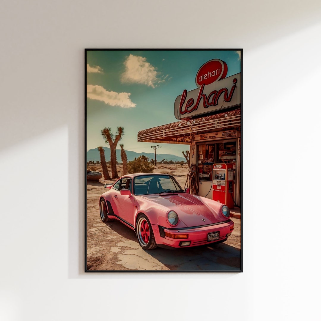 Vintage Porsche Prints: Classic & Retro Porsche Poster Wall Art ...