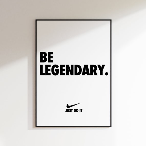 Nike Check Quotes Nike Poster Nike Motivational Quote Poster For Home