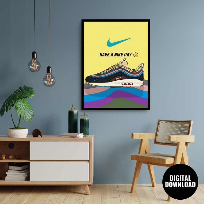 Nike Poster Trendy Poster Streetwear Wall Decor Wall Art - Etsy
