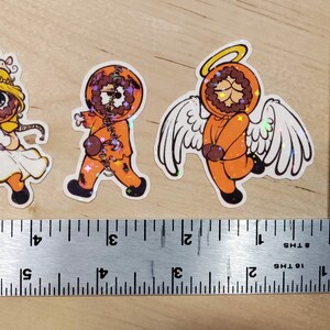 South Park Kenny Stickers angel, Princess, Zombie Kenny - Etsy