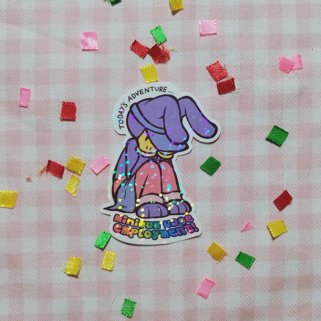 Minimum Wage Jax (digital Circus Sticker) - Etsy