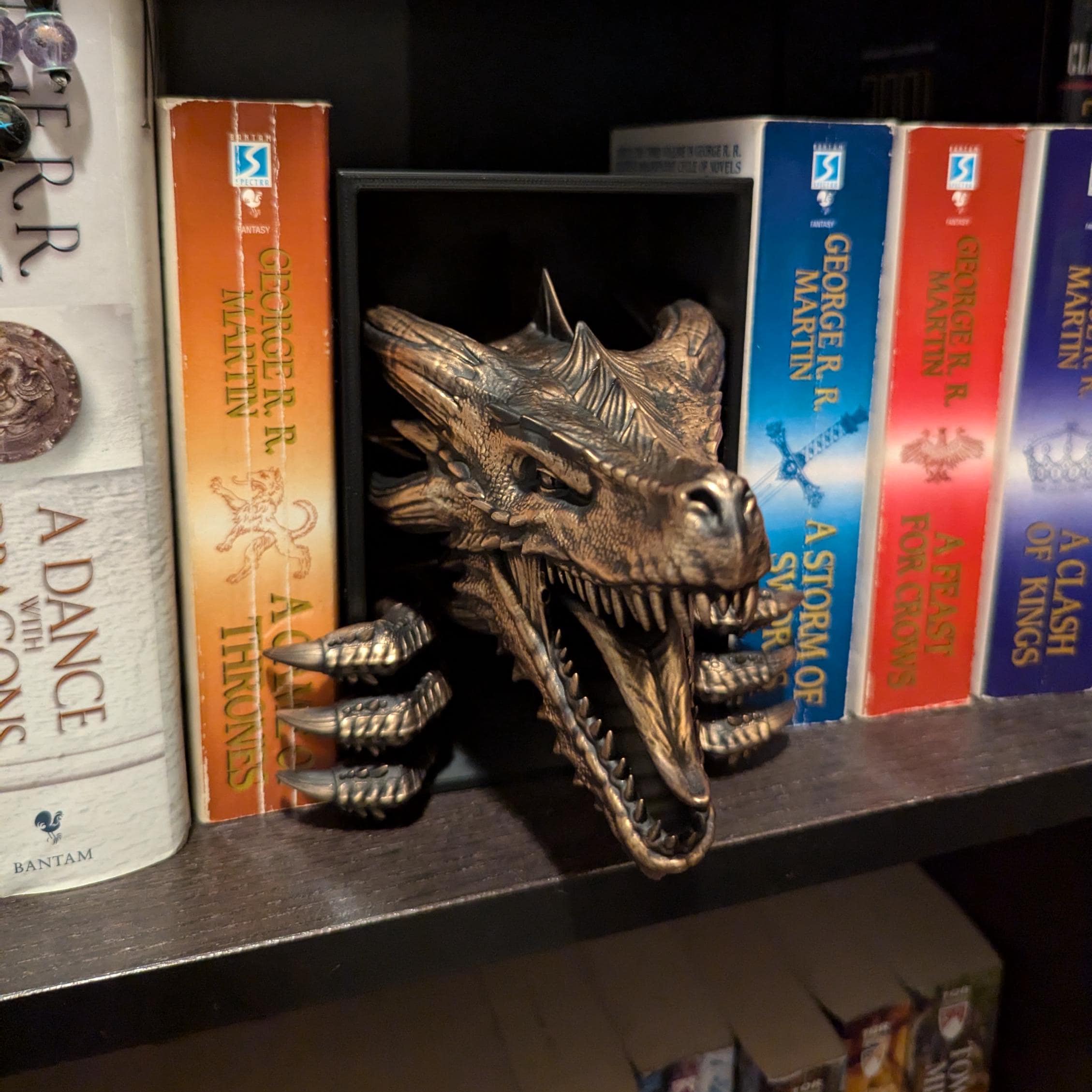 Dragon Awakening Book Nook – 3D Printed Masterpiece - Etsy