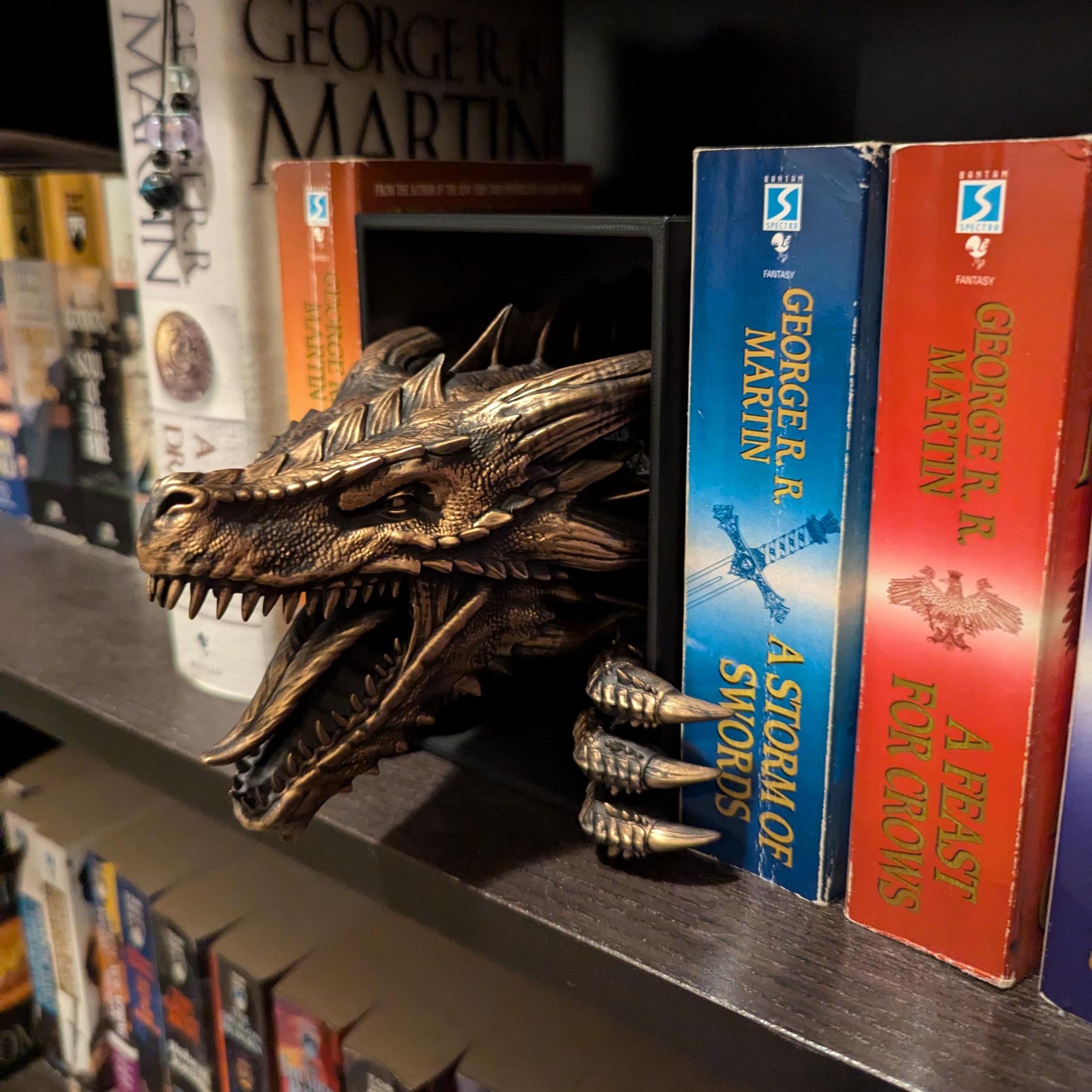 Dragon Awakening Book Nook – 3D Printed Masterpiece - Etsy