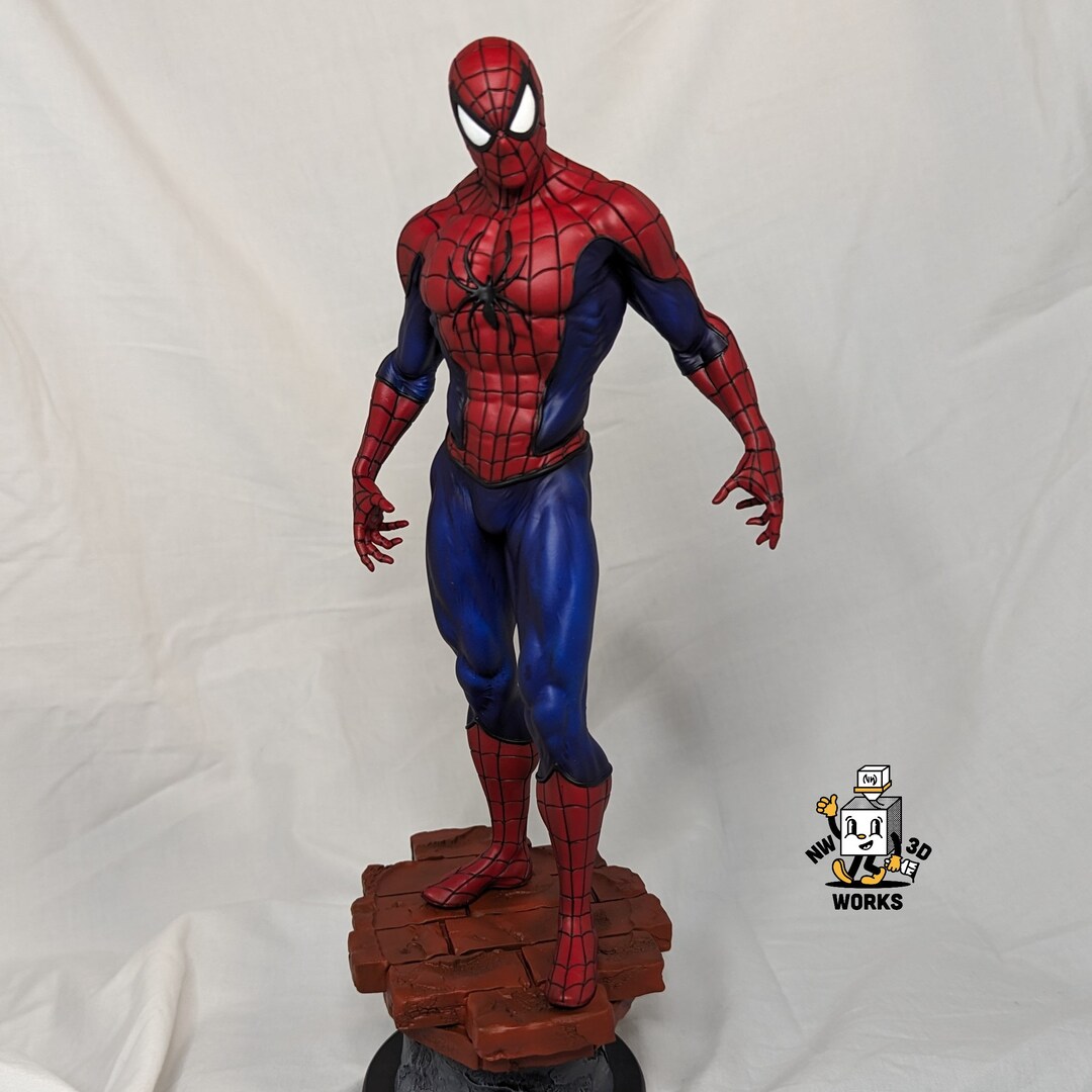 Spider-Man Statue Fan Art - Etsy.de