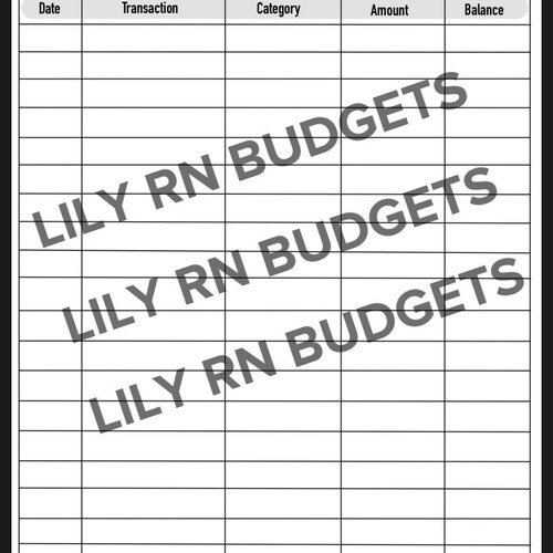 Prepaid Expense Tracker Spreadsheet Excel Template for - Etsy