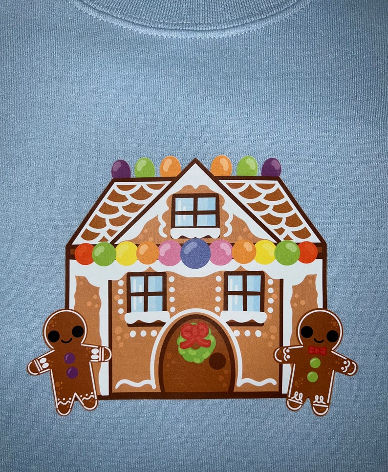 Christmas Gingerbread House T-shirt/ Sweatshirt - Etsy
