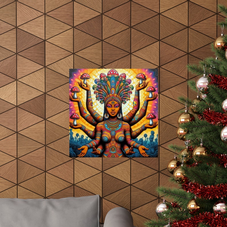 Psychedelic Art Poster - Etsy