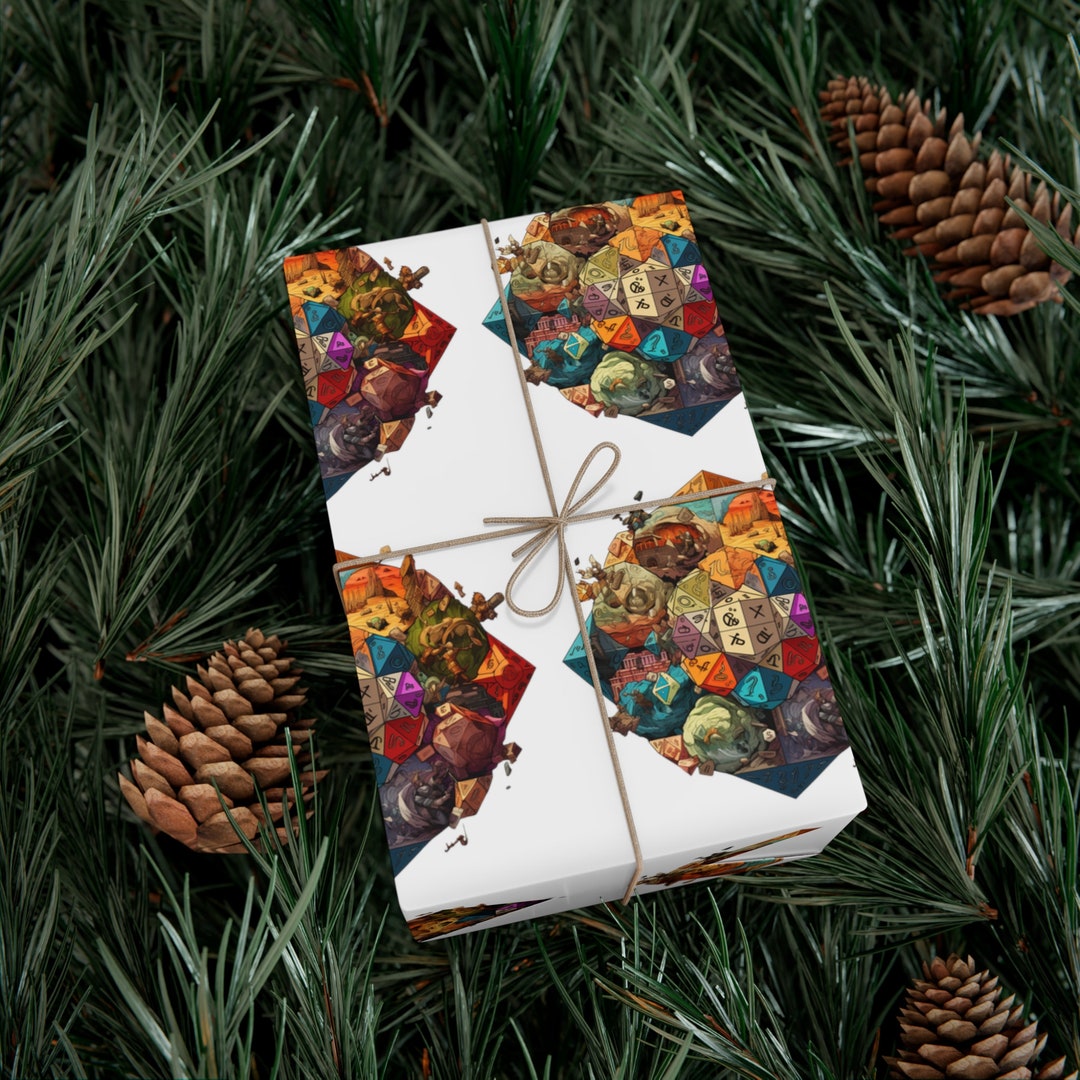 Dungeons & Dragons Gift Wrap Papers - Etsy